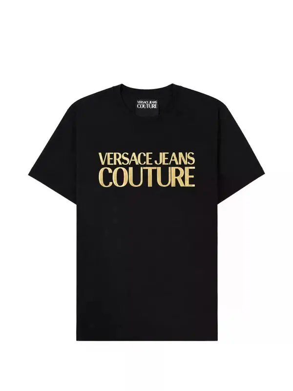 Versace Logo-print T-shirt - Black
