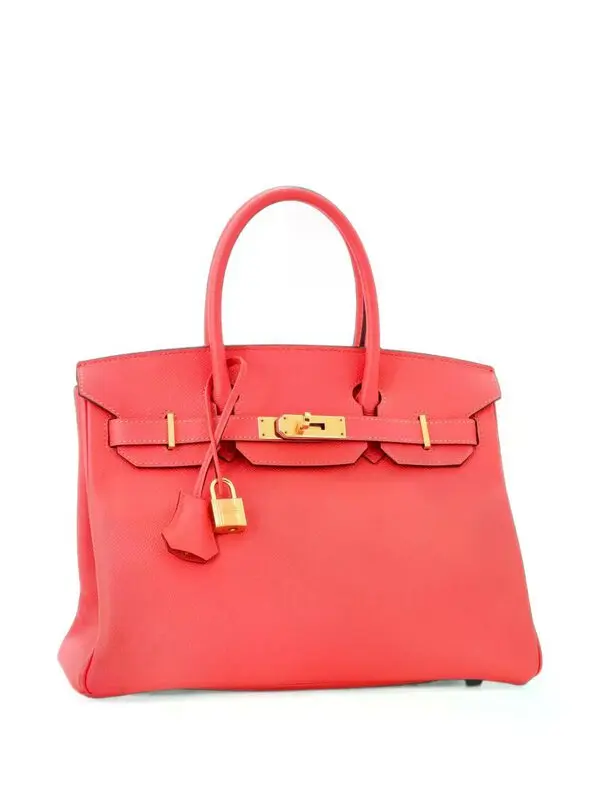 Hermès Birkin Handbag Epsom With Gold Hardware 30 Satchel