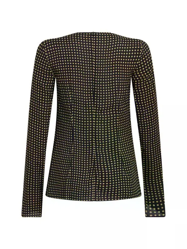 Philosophy Di Lorenzo Serafini Polka-dot Long-sleeve Top