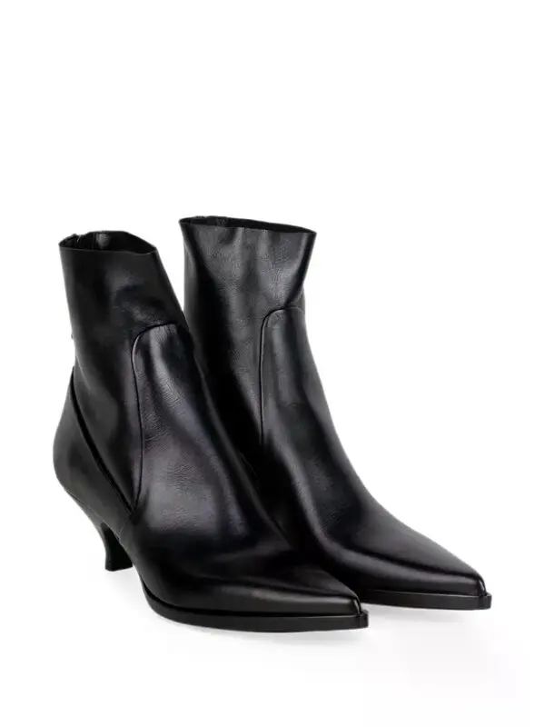 Elena Iachi Thais Pointed-toe Zip-fastening Ankle Boots