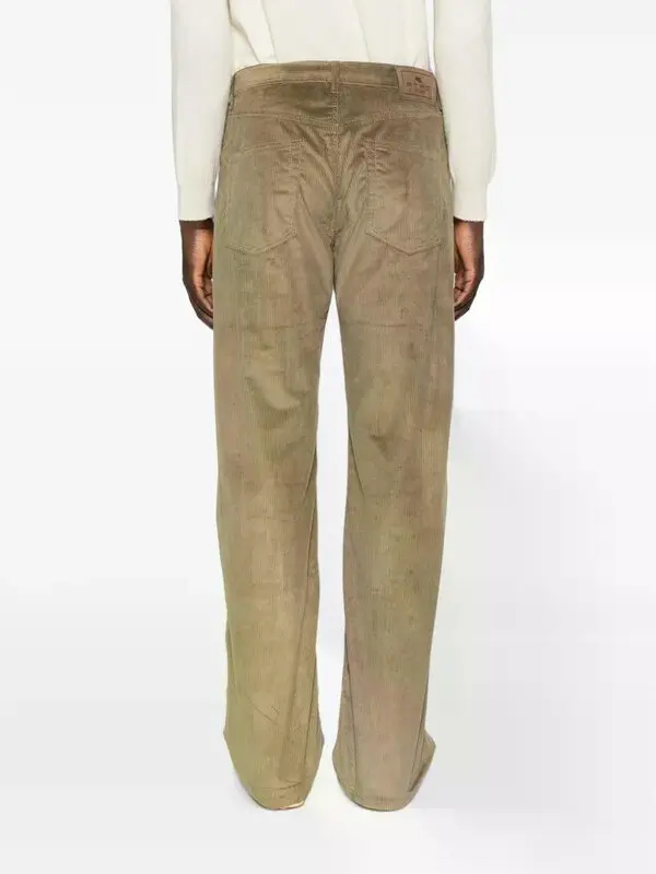 Etro Corduroy Straight-leg Trousers