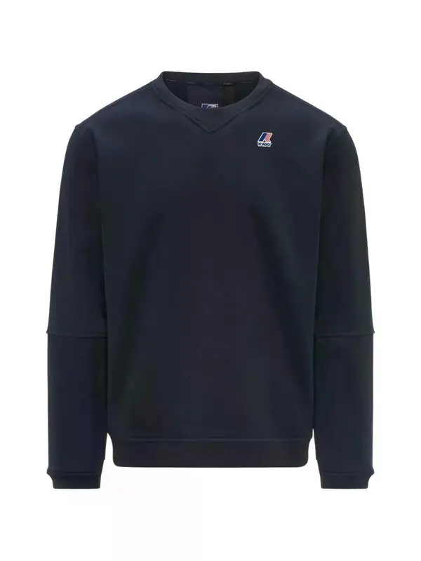 K-WAY Nael Logo-detail Sweatshirt - Blue
