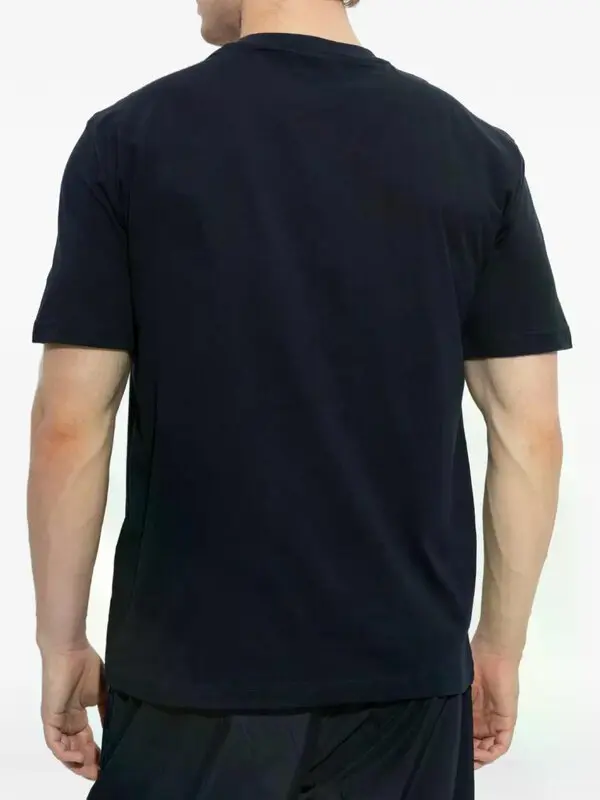 EA7 Visibility Logo-print Cotton T-shirt