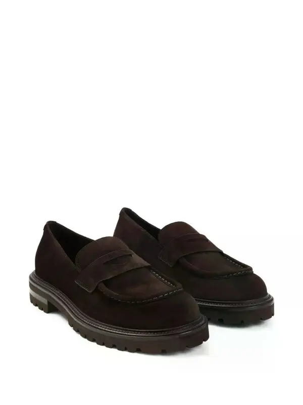 Giorgio Armani Suede Loafers