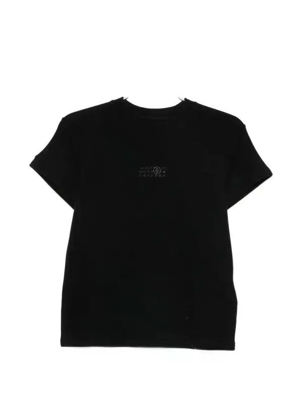 MAISON MARGIELA Logo-print Crew-neck T-shirt