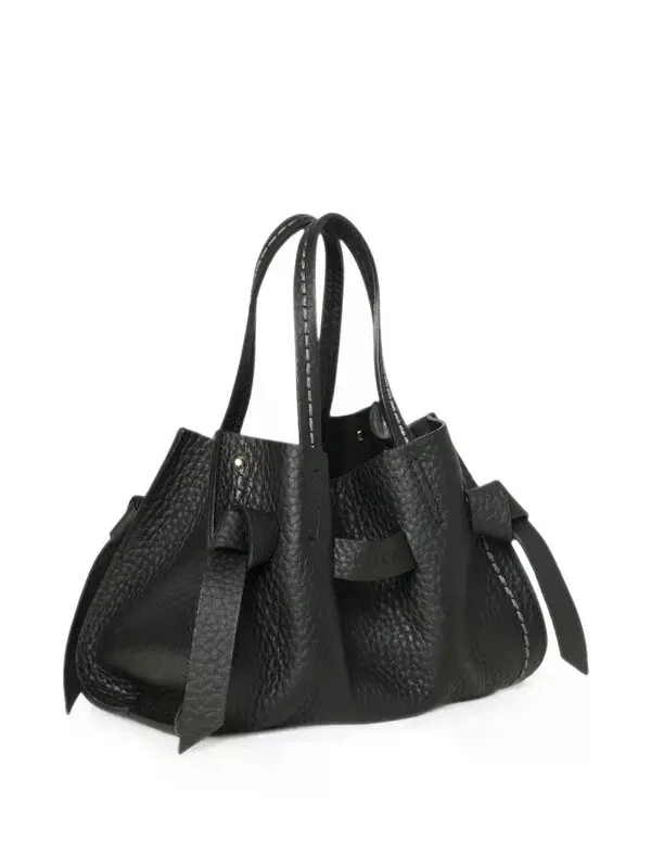 VISONA` Small Vittorina Leather Tote Bag