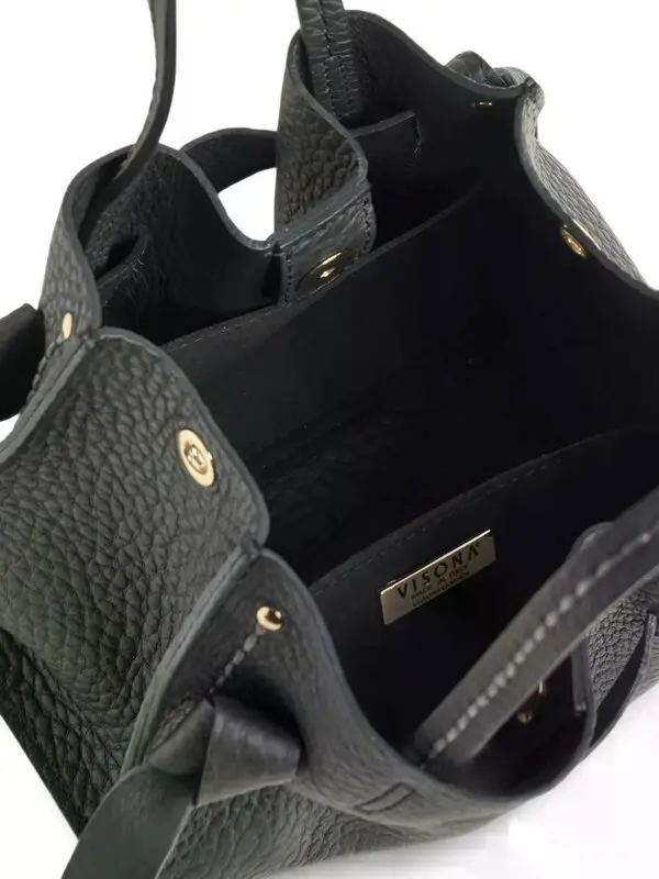 VISONA` Small Vittorina Leather Tote Bag