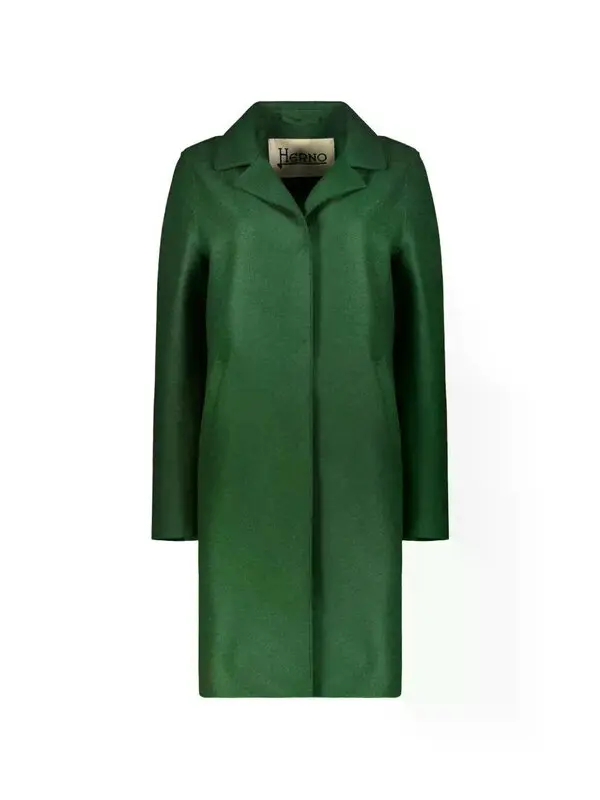 Herno Notch Lapel Single-breasted Coat
