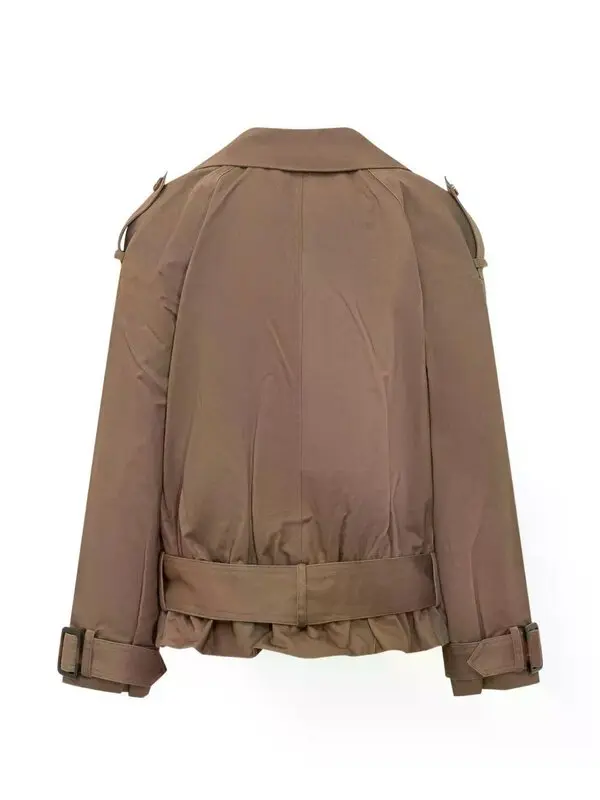 Ba&sh Double-breasted Belted Jacket