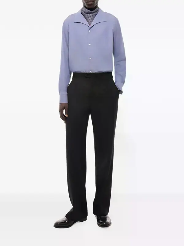 FURSAC Spread-collar Long-sleeve Shirt