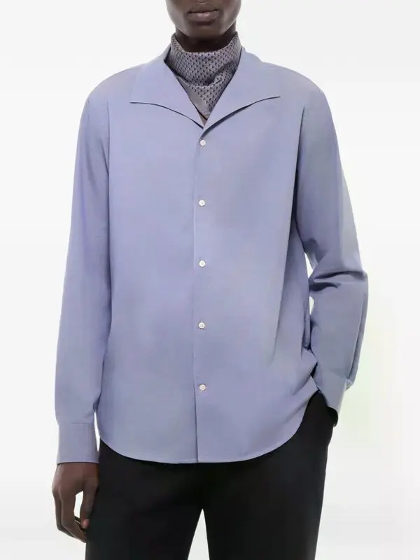 FURSAC Spread-collar Long-sleeve Shirt