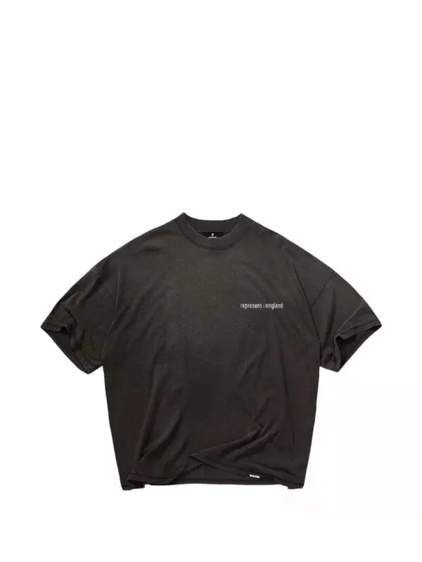 REPRESENT Logo-print Cotton T-shirt
