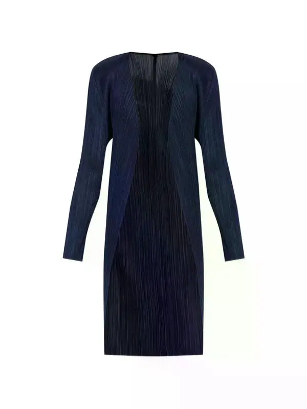 Issey Miyake Navy Pleated Jacket