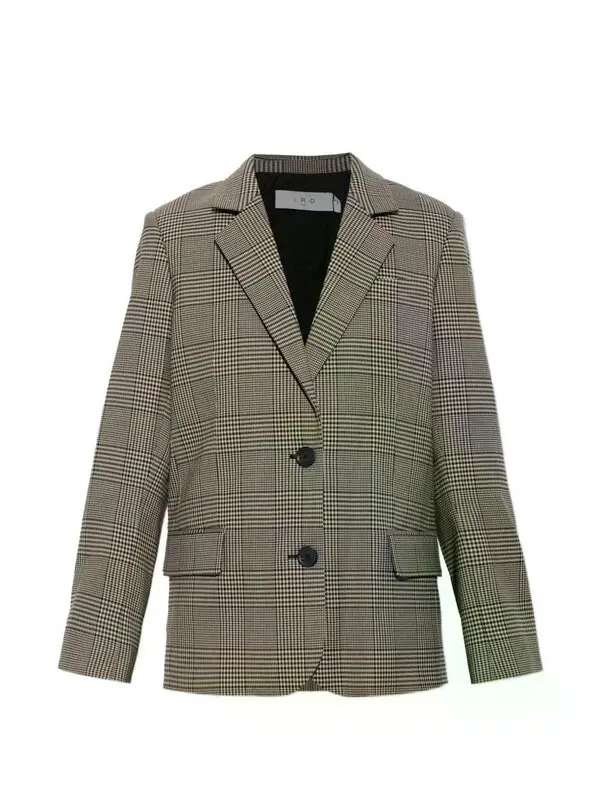 IRO PARIS Check-pattern Blazer