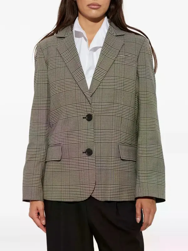 IRO PARIS Check-pattern Blazer
