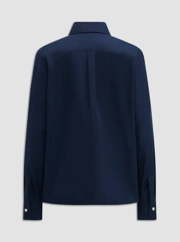 CALLAS MILANO Arletty Embroidered Cotton Poplin Shirt