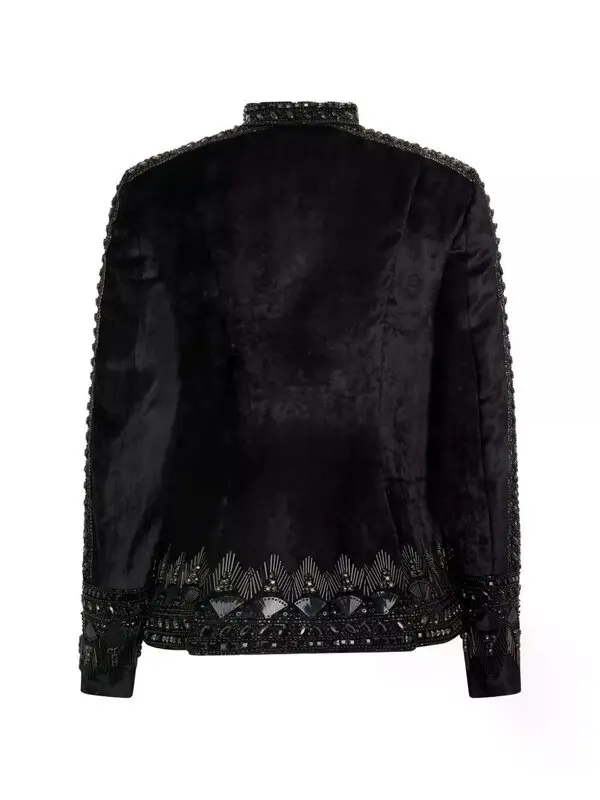 Alberta Ferretti Embroidered Bead-embellished Jacket