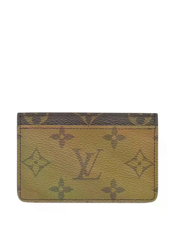 LOUIS VUITTON 2021-2026 Monogram Reverse Card Holder