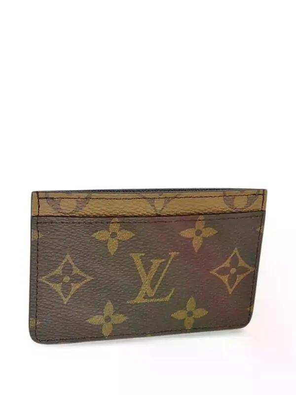 LOUIS VUITTON 2021-2026 Monogram Reverse Card Holder