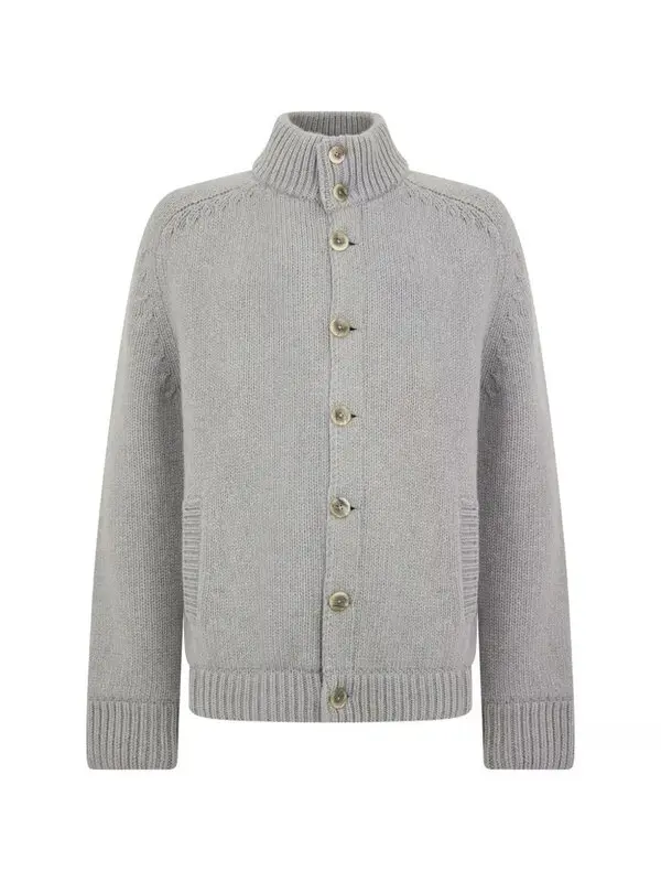 Herno High-neck Button-up Cardigan