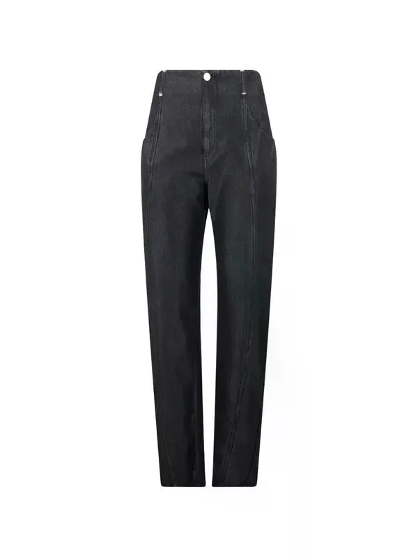 Alberta Ferretti Straight-leg Panelled Trousers