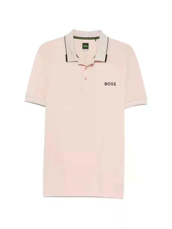 BOSS Contrast-logo Polo Shirt