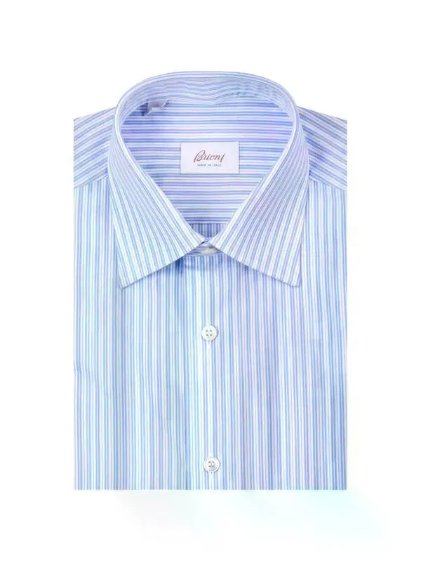 Brioni Striped Cotton Shirt