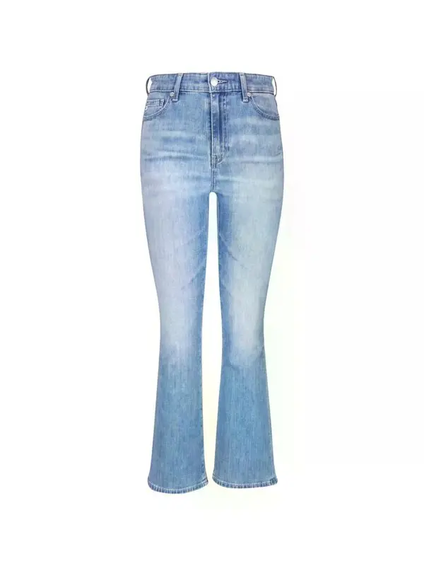 Ag Farrah Faded-effect Flared Jeans