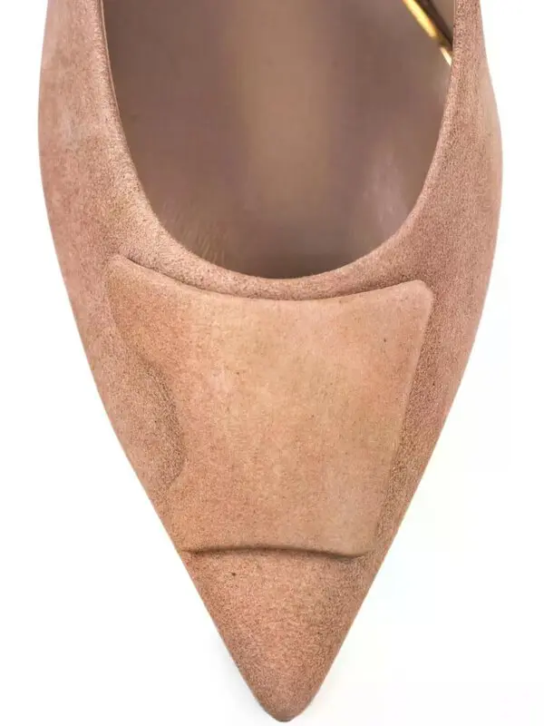 Santoni Sibil Pointed-toe Pumps