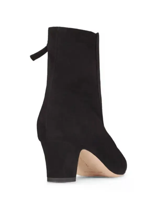 Manolo Blahnik Myconia Suede Ankle Boots