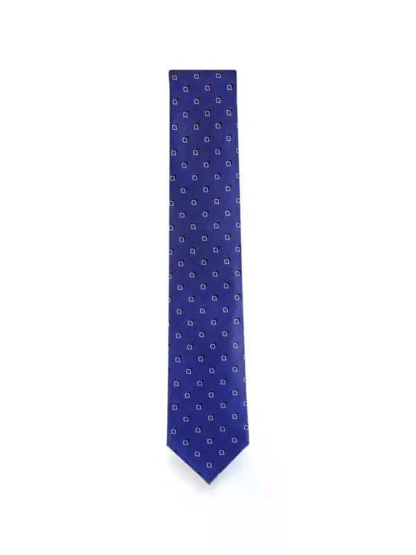 Brioni Geometric-pattern Silk Tie