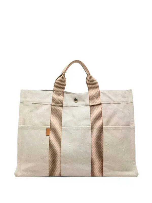 Hermès 20th Century Canvas Fourre Tout Mm Tote Bag
