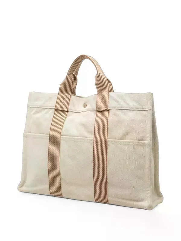 Hermès 20th Century Canvas Fourre Tout Mm Tote Bag