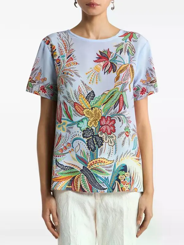 Etro Paisley-print T-shirt