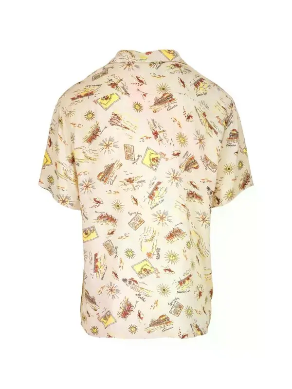 Faherty Brand Kona Camp Graphic-print Short-sleeve Shirt