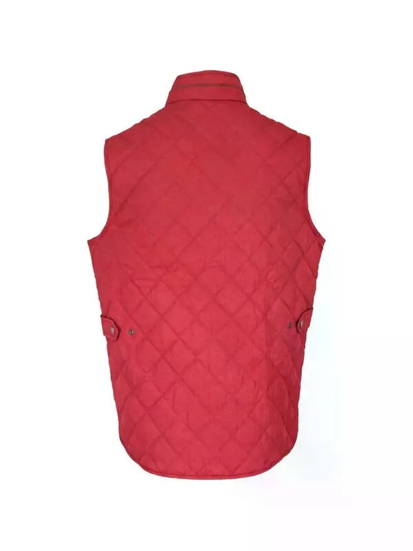 Peter Millar Quilted High-neck Gilet