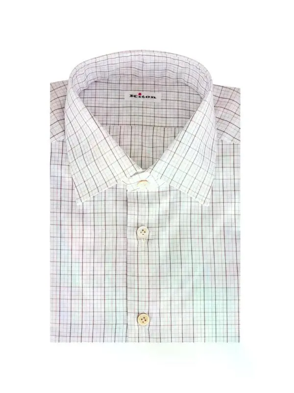 Kiton Check-pattern Shirt