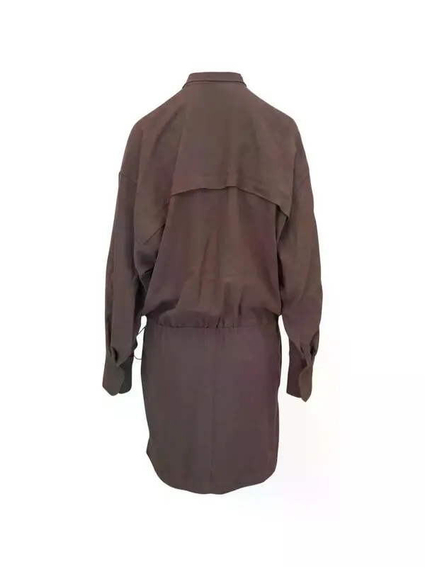 Brunello Cucinelli Wool Mini Shirt Dress