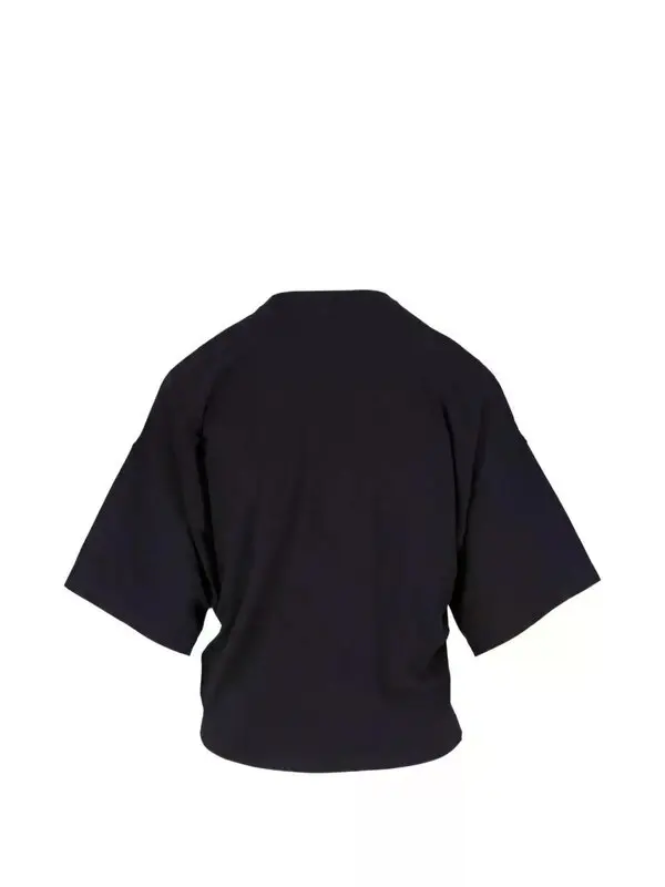 Michael Kors Shaun Stretch Viscose T-shirt - Black