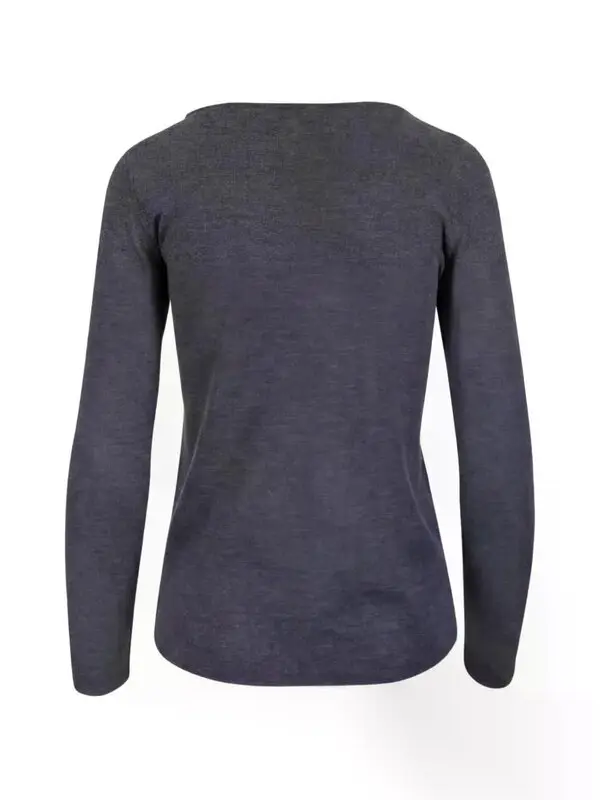 Brunello Cucinelli Fine-knit Cashmere Boat-neck Sweater - Grey