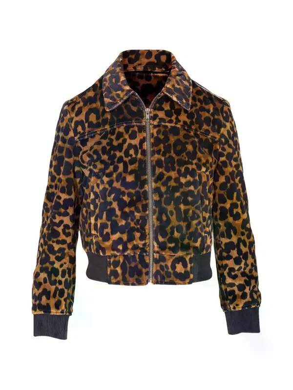 R13 Berlin Leopard-print Jacket