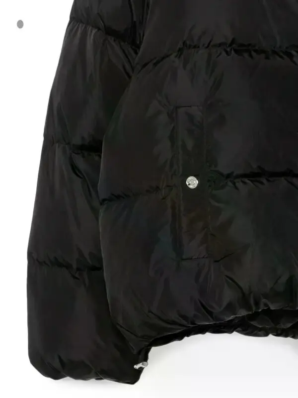 Dsquared2 Quilted High-neck Zip-up Puffer Jacket