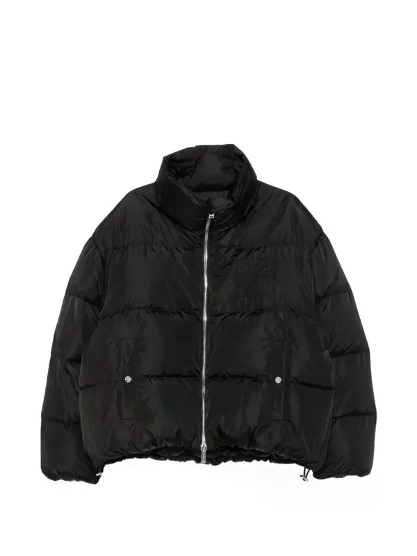 Dsquared2 Quilted High-neck Zip-up Puffer Jacket