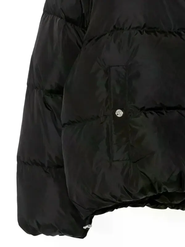 Dsquared2 Quilted High-neck Zip-up Puffer Jacket