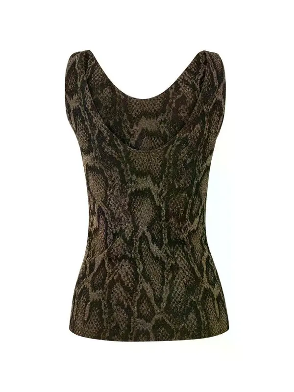 Wolford Python-print Tank Top