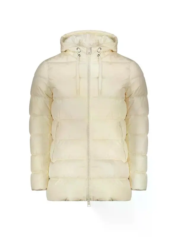 Herno Padded Hooded Jacket With Drawstring And Zip Fastening