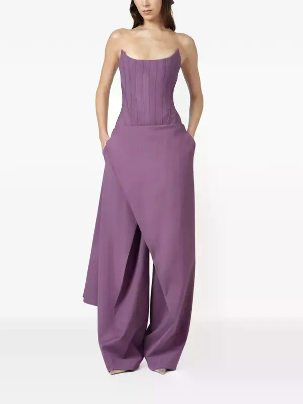 Giuseppe Di Morabito Wrap-panel Wide-leg Trousers