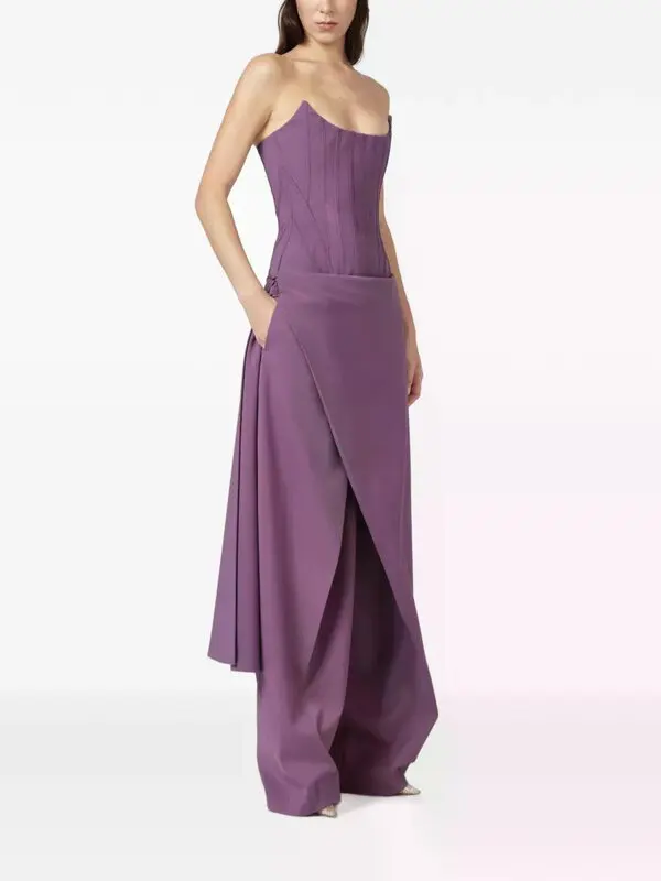 Giuseppe Di Morabito Wrap-panel Wide-leg Trousers