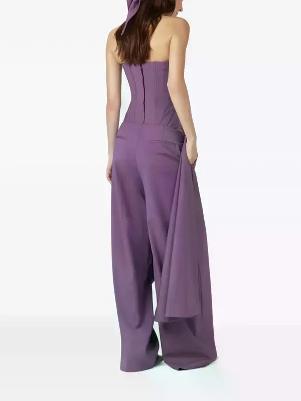 Giuseppe Di Morabito Wrap-panel Wide-leg Trousers