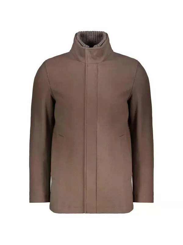Herno High-collar Single-breasted Coat